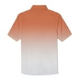 Byoo Gradient Color Tee Top for Big Boy Black Short Sleeve Button Down ...