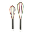 Core Kitchen Whisk Set Stainless Steel/Silicone Multi-Colored - Walmart.com