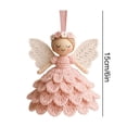 DIY Crochet Angel Ornament Kit, 6 in Tall, Beginner-Friendly Craft ...