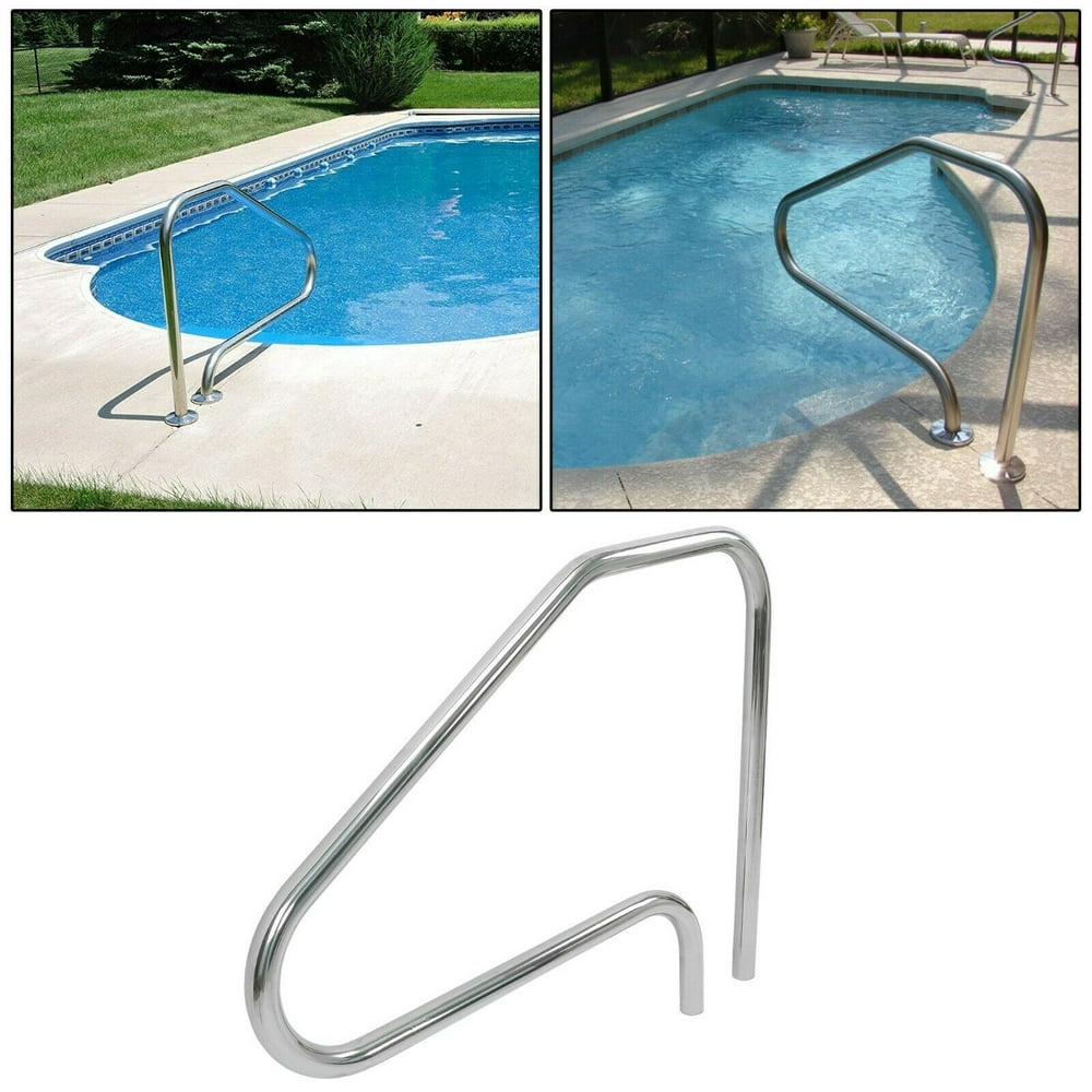 Ecotric Pool Handrail Swimming Pool Hand Rail Ladder Step Handrail