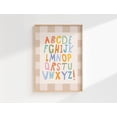Affixzi Alphabet Print, Bold and Playful ABC Wall Decor for Nursery ...