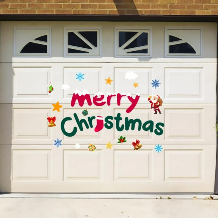 Magnetic Garage Door Christmas Decorations | Shelly Lighting