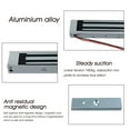 Electric Magnetic Door Lock Kit System Holding Force 300Lbs Door Entry ...