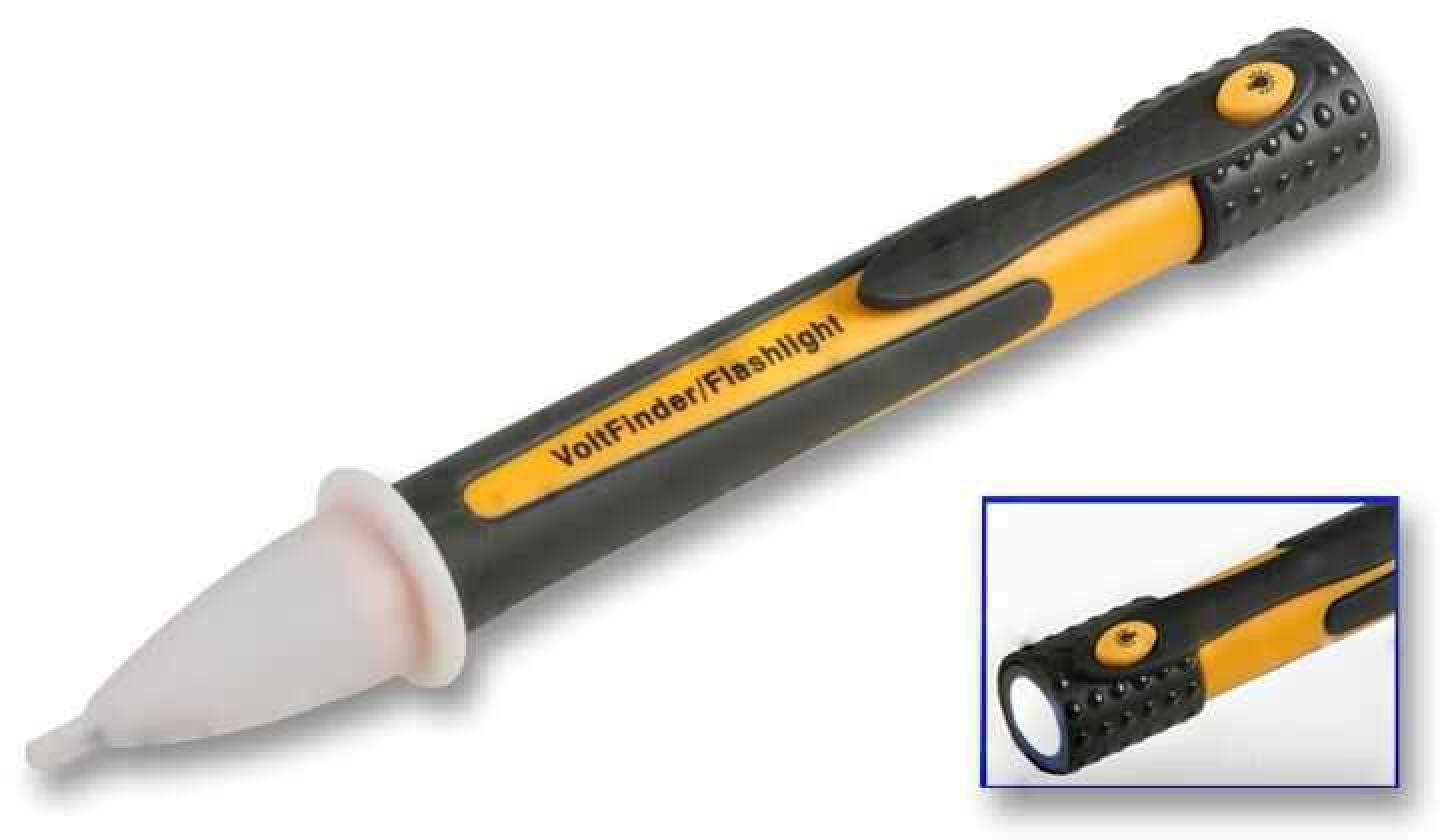TENMA - 1000V Voltage Detector with Torch and Audible Tone - Walmart.com