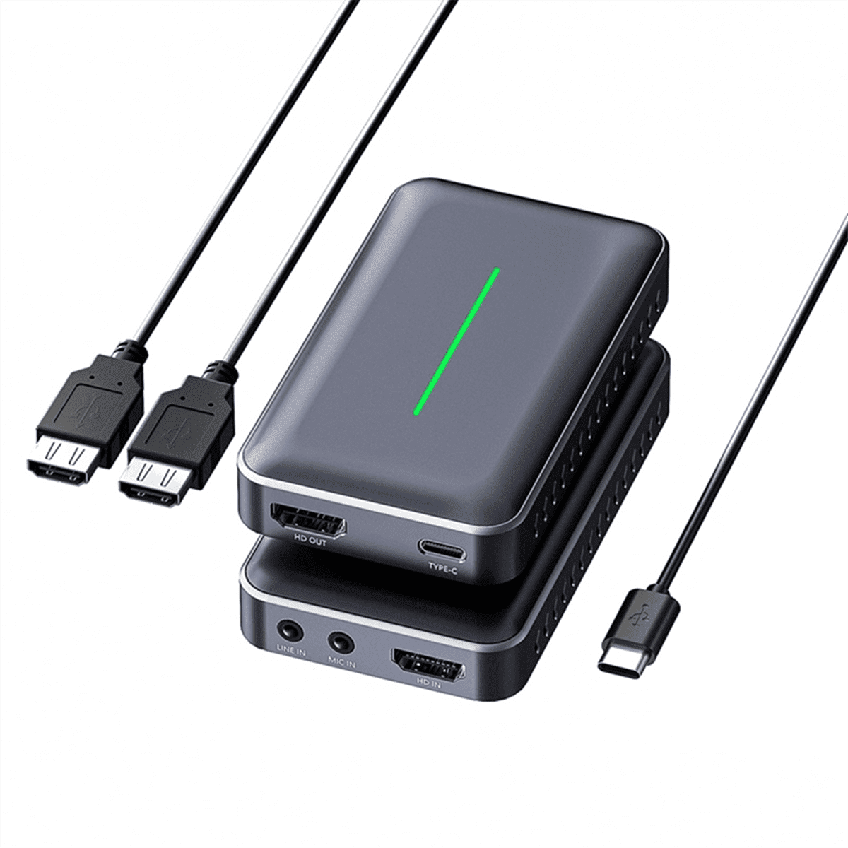 4K -Compatible Video Capture Card, Audio Video External Camera Capture ...