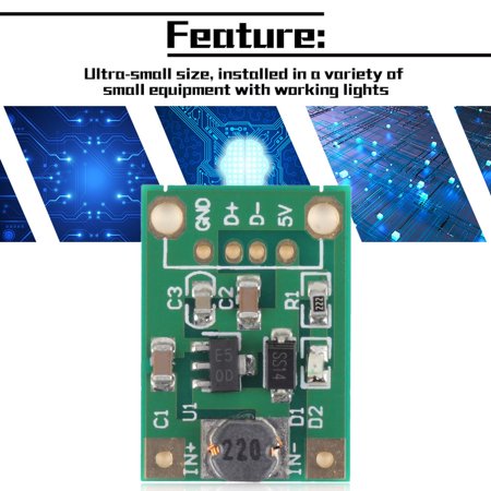 DC-DC Boost Converter Step Up Module 1-5V To 5V 500mA Power Module For ...