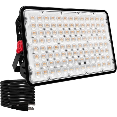 Koda Wired LED Security Floodlight Fixture with Motion Detection ...