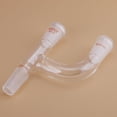 Glass Adapter FunChe 3-Way Claisen Distillation Adapter With 24/40 ...