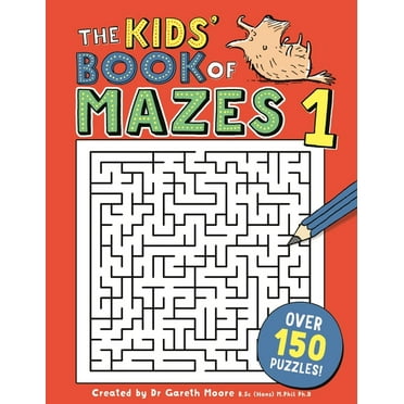 Buster Puzzle Books: The Kids' Book of Mazes 2 (Paperback) - Walmart.com