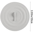 6 PCS Silicone Cup Covers Anti dust Airtight Seal Cup Lids Silicones ...