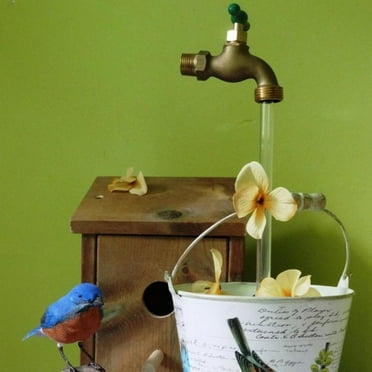 Invisible Flowing Spout Watering Can Faucet Fountain Floating Tap ...