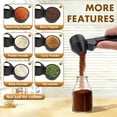 ACDANC Coffee Scoop with Funnel for Ground Coffee,Protein Powder & Tea ...