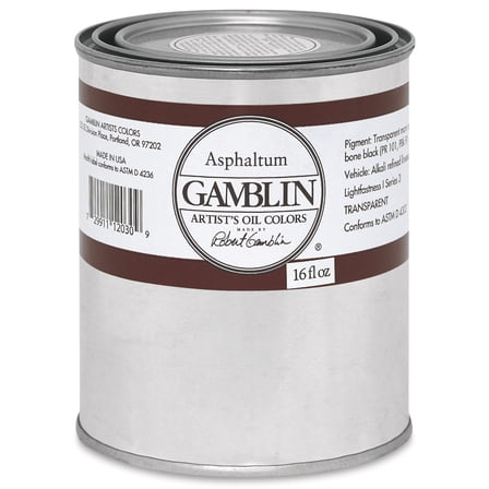 Gamblin Artist's Oil Color - Titanium White, 32 oz Can - Walmart.com