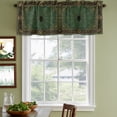 2 Pack Black Spiders Valance for Window Vintage Green Web Insects ...