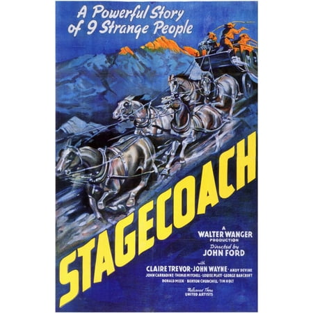 Stagecoach Movie Poster (11 x 17) | Walmart Canada