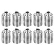Uxcell M10 to M6 Thread Adapters Sleeve Reducing Nut 10mm Screw Pipe ...