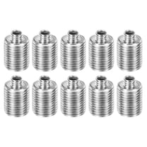 Uxcell M12 to M10 Thread Adapters Sleeve Reducing Nut 10mm Screw Pipe ...