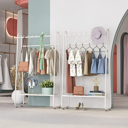 Fashion Clothes Rack Heavy Duty, Clothing Rack for Hanging Clothes ...