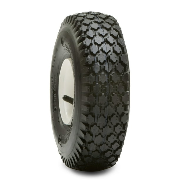 Greenball Stud 4.10/3.50-6 4-Ply Rated Lawn and Garden Tire; 1 Tire, No ...