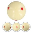 57.2mm Red 6 Dot Spot Measle Pool Billiard Practice Cue Ball for ...