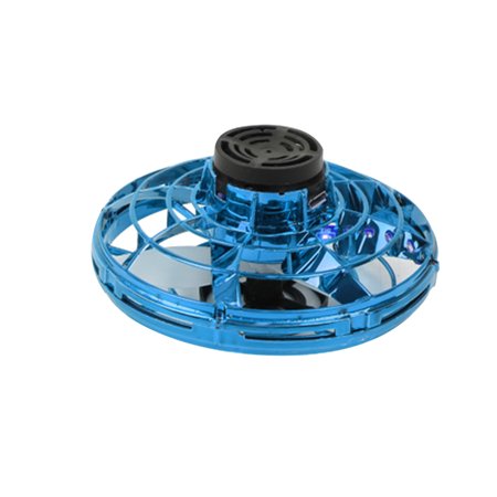 Jianama Mini RC Drone UFO Sensor Gyro Toy LED Fingertip Flying Spinner ...