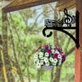 1 pc Iron Hanging Plant Hanger Bracket Wall Mounted Plant Hooks Musical ...