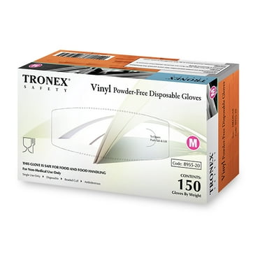 2000 Pcs Tronex Poly Food Prep Disposable Plastic Gloves for Food ...