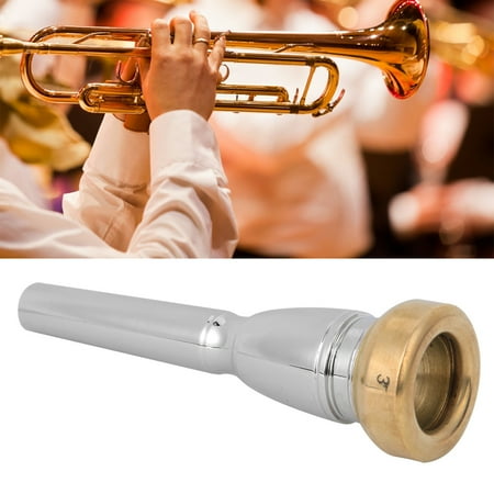 Trumpet Mouthpiece, Brass Trumpet Mouthpiece, Practical For Beginner ...