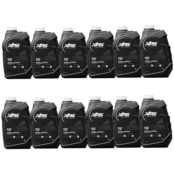 Ski-Doo New OEM XPS 2-Stroke Premium Mineral Oil, 12 Quart / 32 oz ...