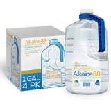 Alkaline88 Purified Drinking Water, Gallon Size, 4 Pack Bottled, High ...