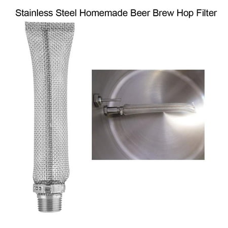 WALFRONT 12inch / 6inch 304 Stainless Steel Homemade Beer Brew Hop ...