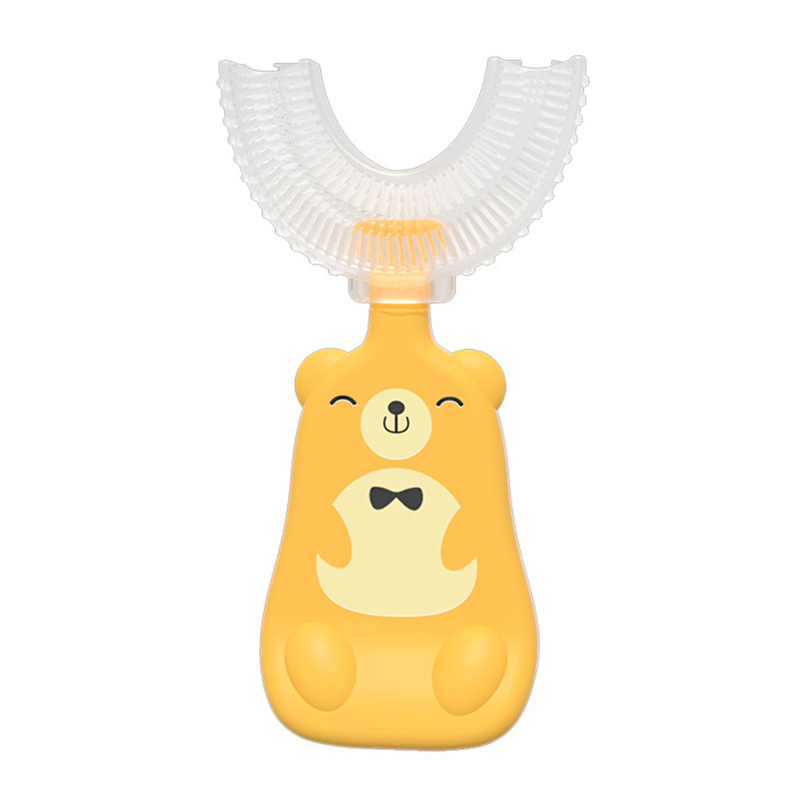 HES Children Toothbrush U-Shaped Cartoon Design High Elasticity ...