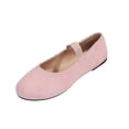 Jamicy Flats for Women Mary Jane Ballet Dress Comfortable Walking Shoes ...