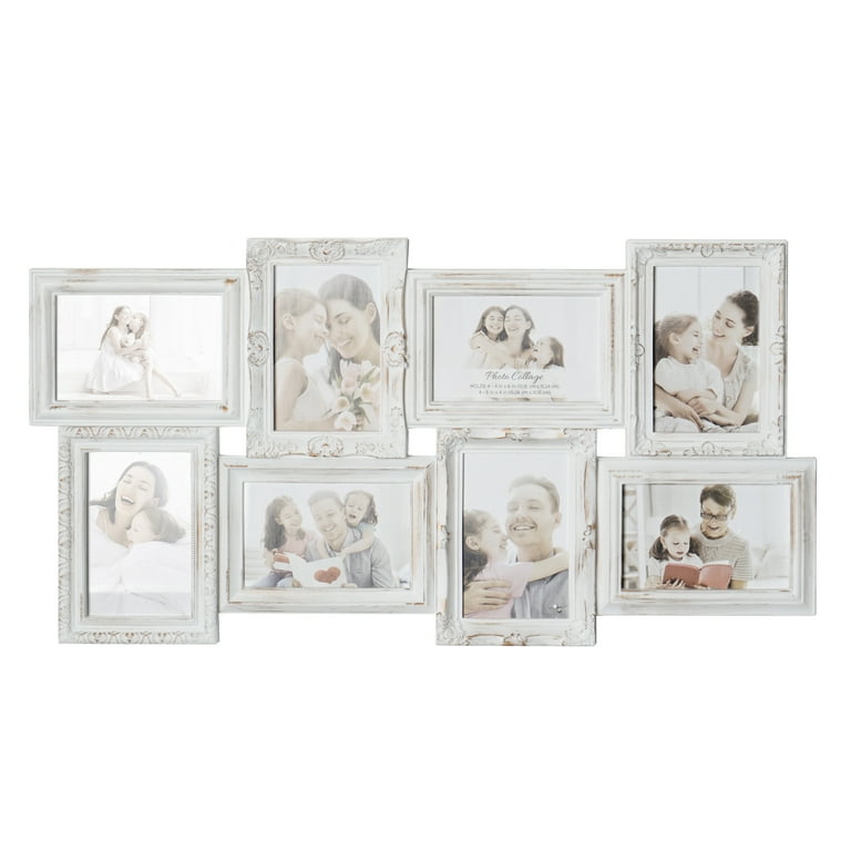 Vintage White Collage Frames