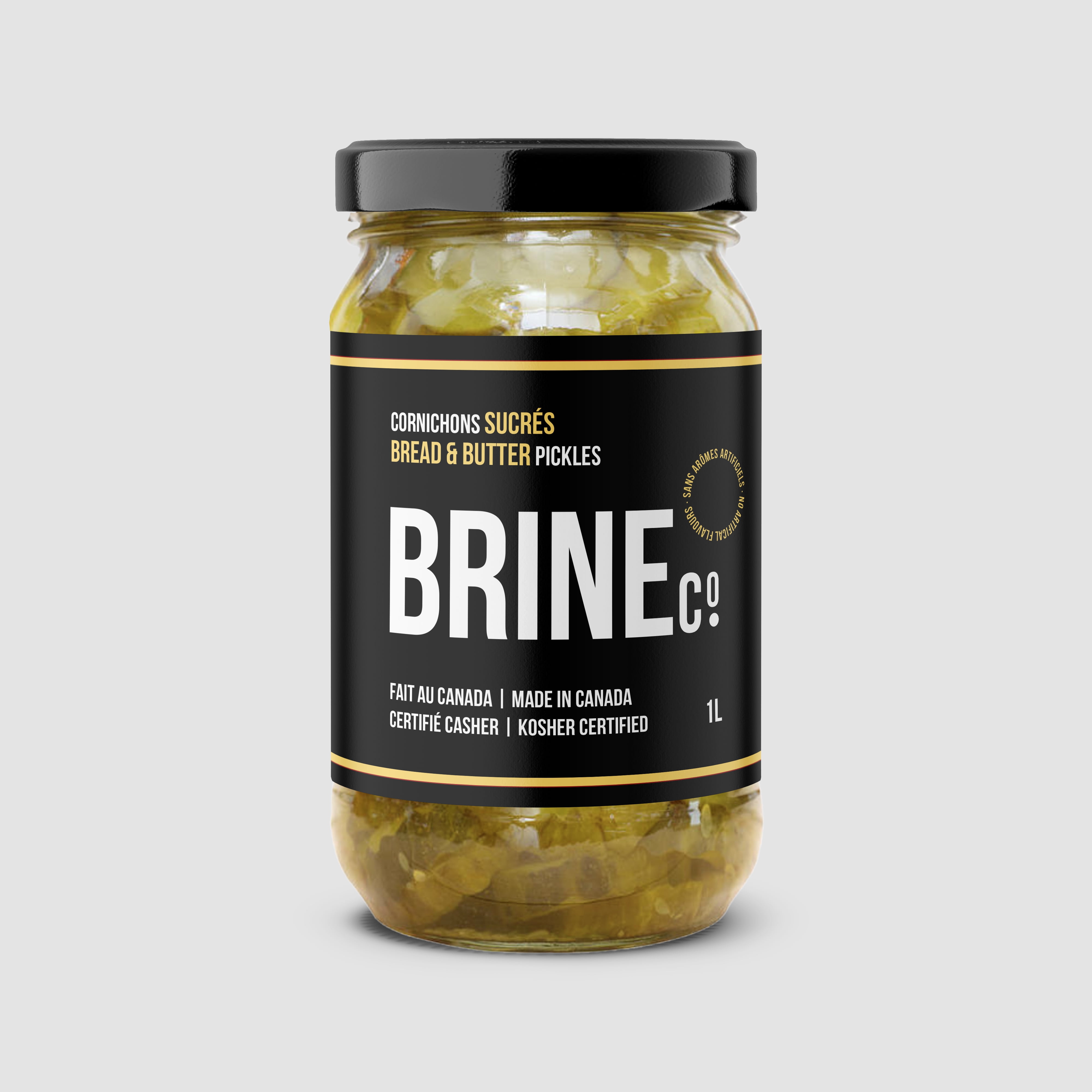 Brine Bread and Butter Pickles 1L Jar, Jar 1L - Walmart.ca