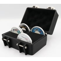 CASEMATIX PSP UMD Disc Case – Hard Shell Travel Storage Box Holds 18 ...