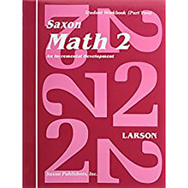 Saxon Math 2: Saxon Math 2 Part Two (Paperback) - Walmart.com