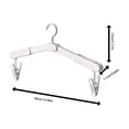 Aufmer Travel Portable Foldable Clothes Hanger With Clip Lightweight ...