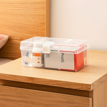 Storage Box with Window, Beige-2 Pack - Walmart.com