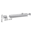 Door Flush Bolt, 6" Zinc Alloy Security Sliding Barrel Latch Lock with ...