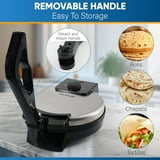 10inch Roti Maker by StarBlue with FREE Roti Warmer and Removable ...