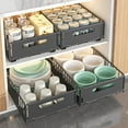 Heavy Duty Carbon Steel 2-Pack Pull Out Cabinet Organizer – Large Slide ...