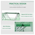 Mini Greenhouse 71x55x32", Small Green House for Outdoor Plants, Garden ...