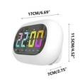 CREATITOY 1 Pc RGB Colorful Ambient Light with Digital Clock - Plug-In ...