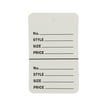 Large Yellow Perforated Unstrung Coupon Price Tags - Item Marking ...