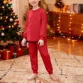 Cethrio Girls Long Sleeve Pajama Sets, Crew Neck 2 PC Pullover Girls ...