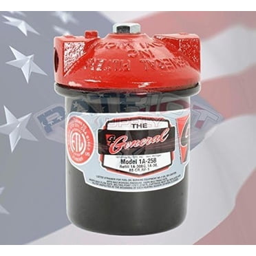 General Filter 1A-25B Standard Fuel Oil Filter, 3/8-Inch - Walmart.com