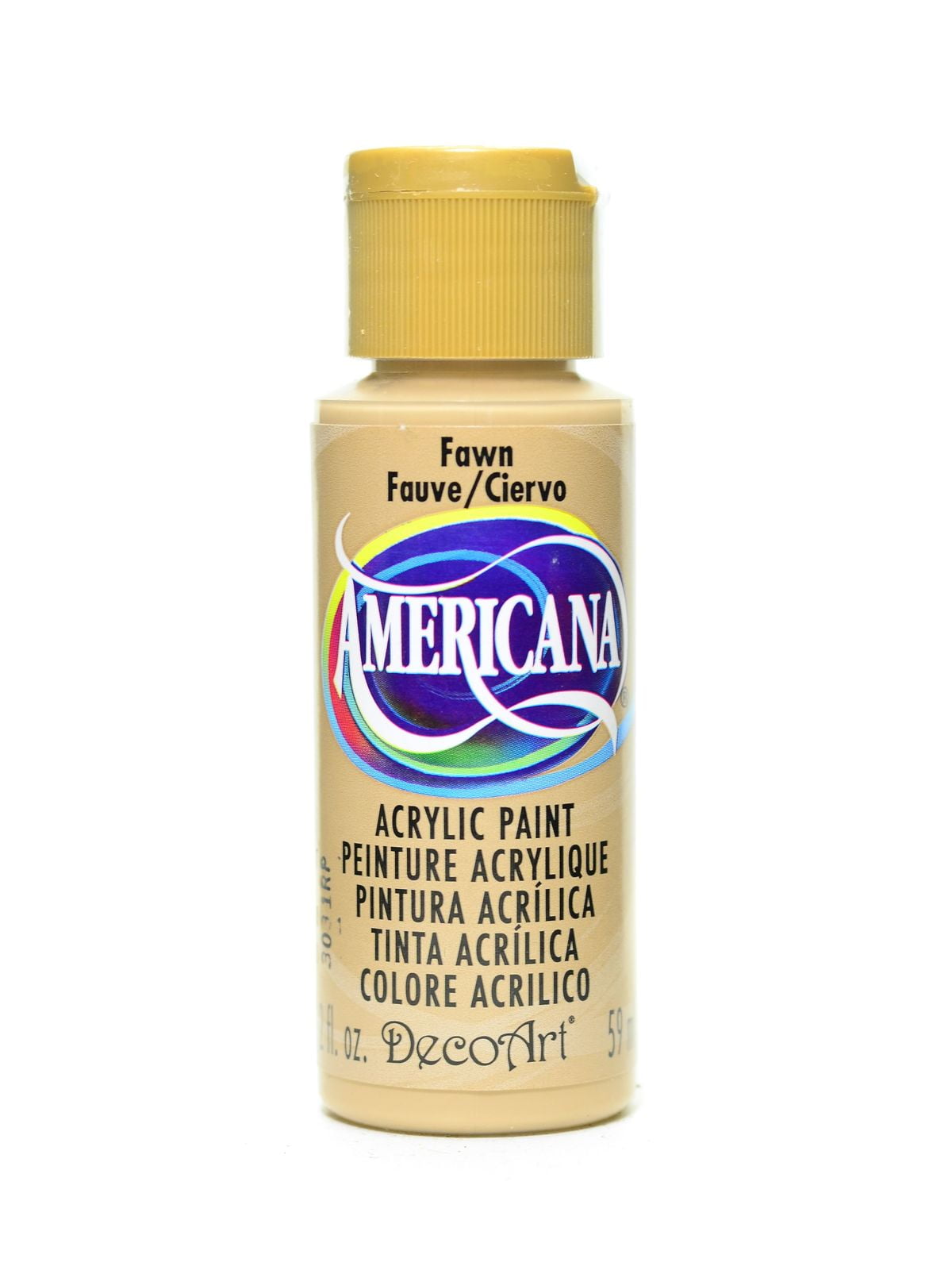 Americana Acrylic Paints fawn, 2 oz. (pack of 8) - Walmart.com