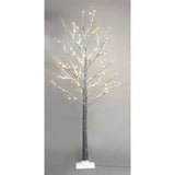 Patch Magic 7 ft. Brown Artificial Snow Lighted Christmas Tree with 120 ...