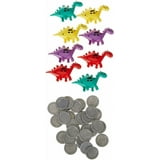 Mini Dino Home Table Top Claw Machine - Candy Grabber & Vending Toy for ...